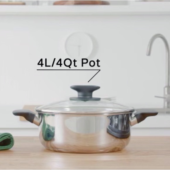 Tupperware | Kitchen | Tupperware Universal Cookware Stockpot 4 L ...